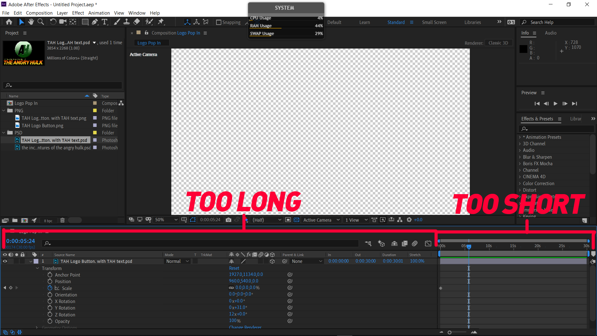 Solved Can You Resize Timeline Adobe Community 10581270